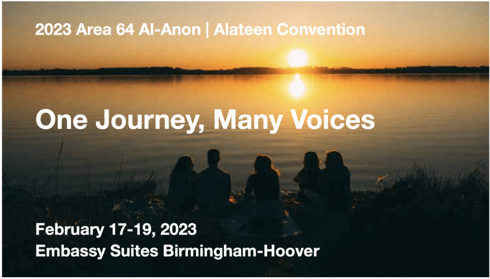 2023 Area 64 Al-Anon | Alateen Convention One Journey, Many Voices - Georgia Al-Anon